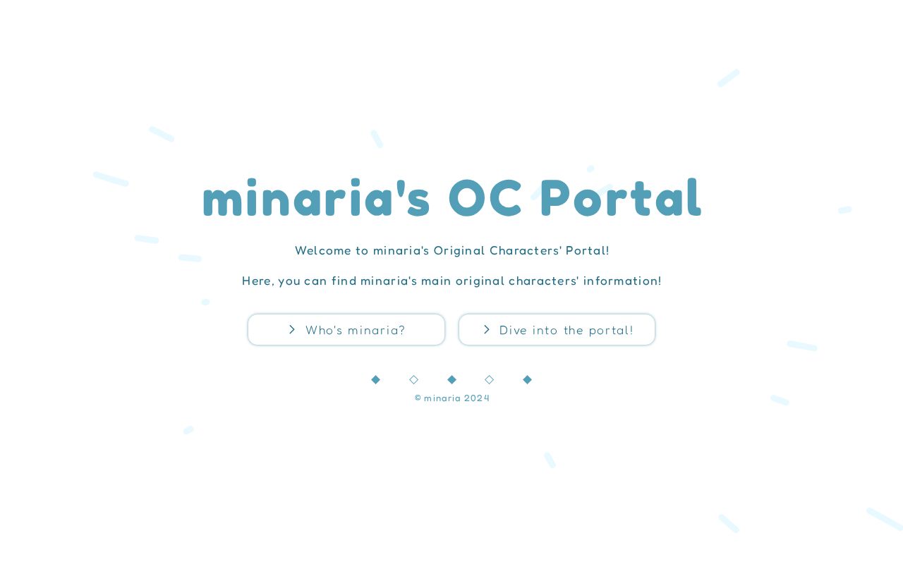 minaria's OC Portal